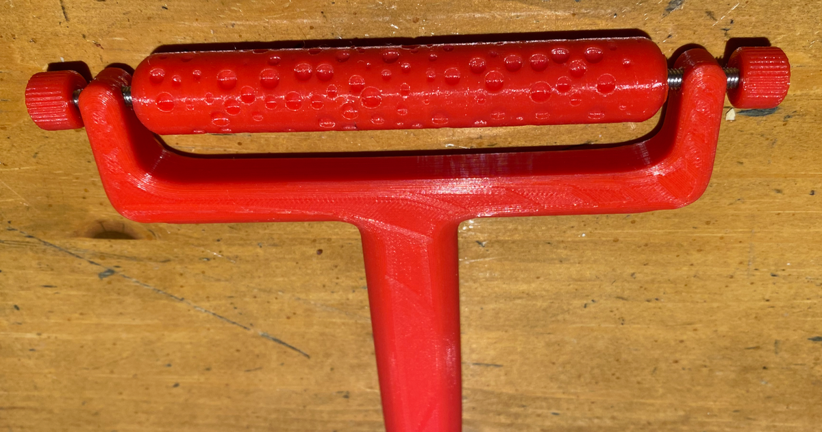 Pottery/Clay Rolling Stamps and Handle por PeteJ | Descargar modelo STL ...