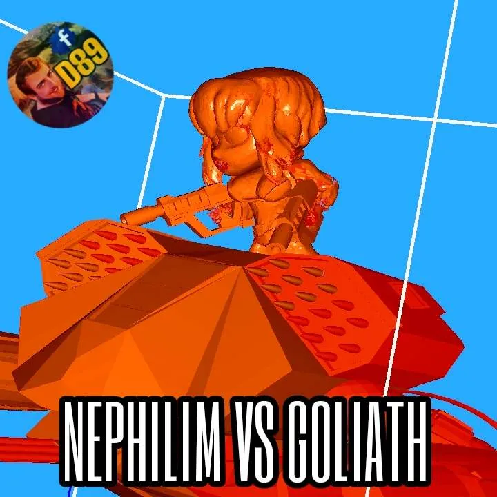 Nephilim VS GOLIATH BBE Book 4 by Dk Max | Download free STL model ...