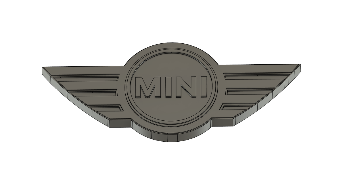 Mini Logo by Lysandrek | Download free STL model | Printables.com