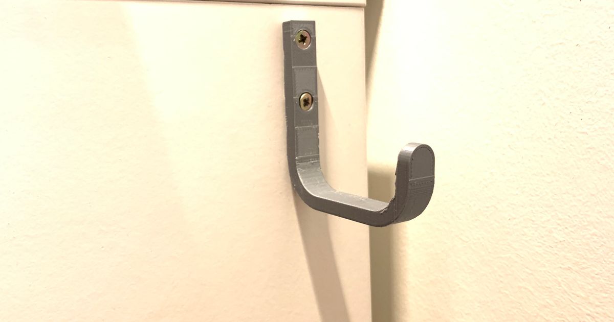 Just a simple hook by J.S. Prints | Download free STL model ...