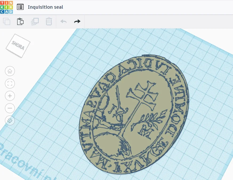 Inquisition seal by Mgr. Pavel Krist | Download free STL model ...