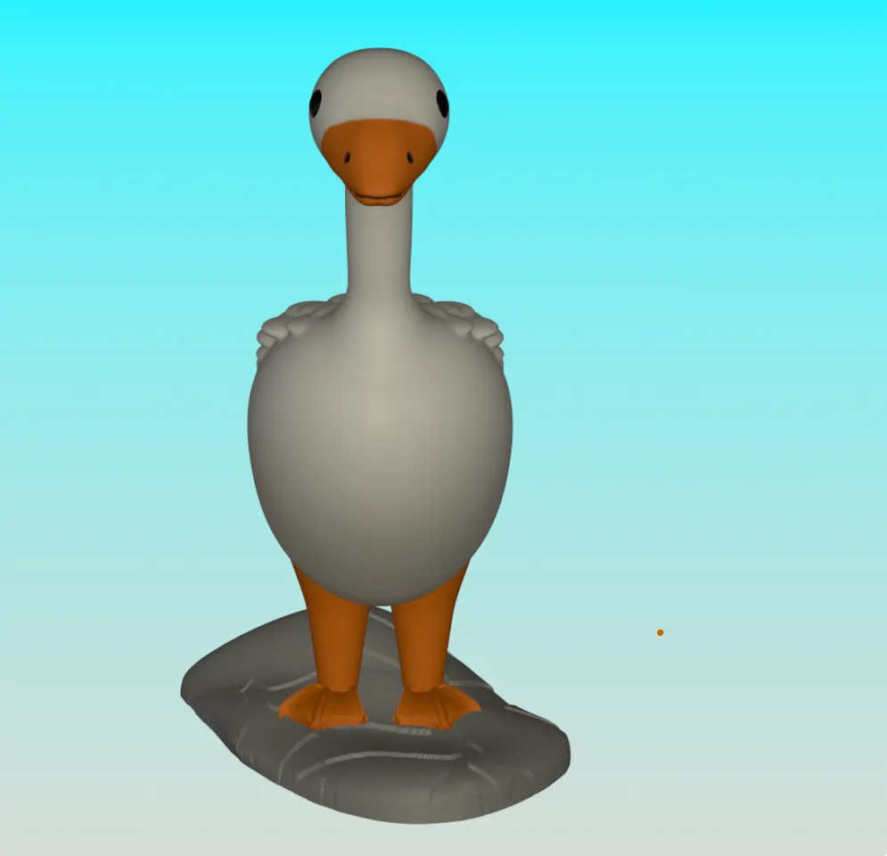 Gerald the great goose by ProfessorFlaw | Download free STL model ...