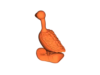 Gerald the great goose by ProfessorFlaw | Download free STL model ...