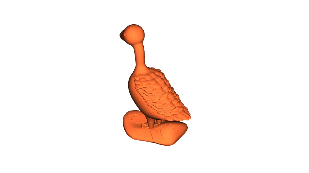Gerald the great goose by ProfessorFlaw | Download free STL model ...