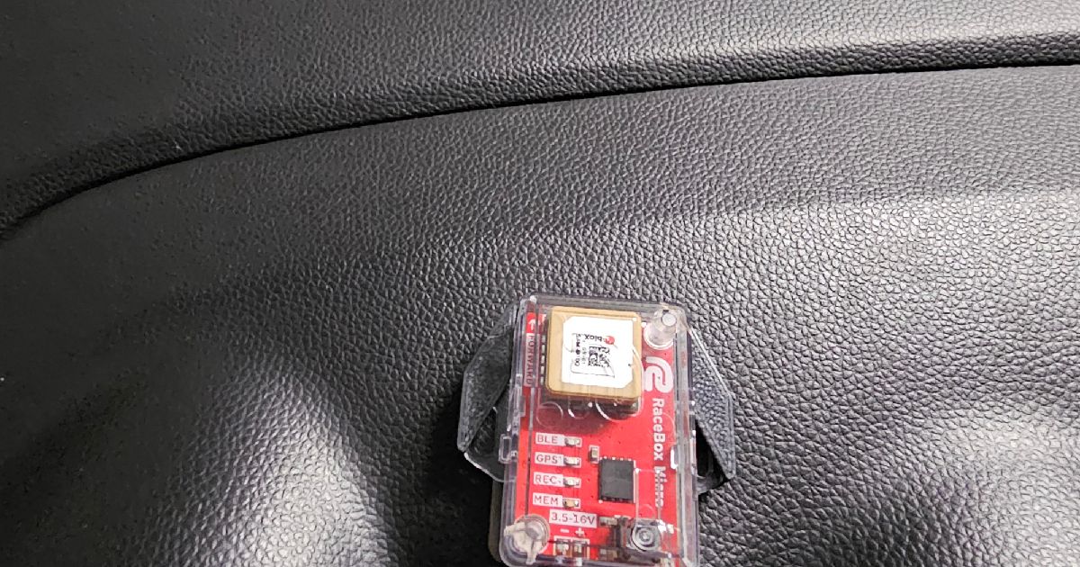 RaceBox Micro - Stick on mount for clear case by Paul | Download free ...