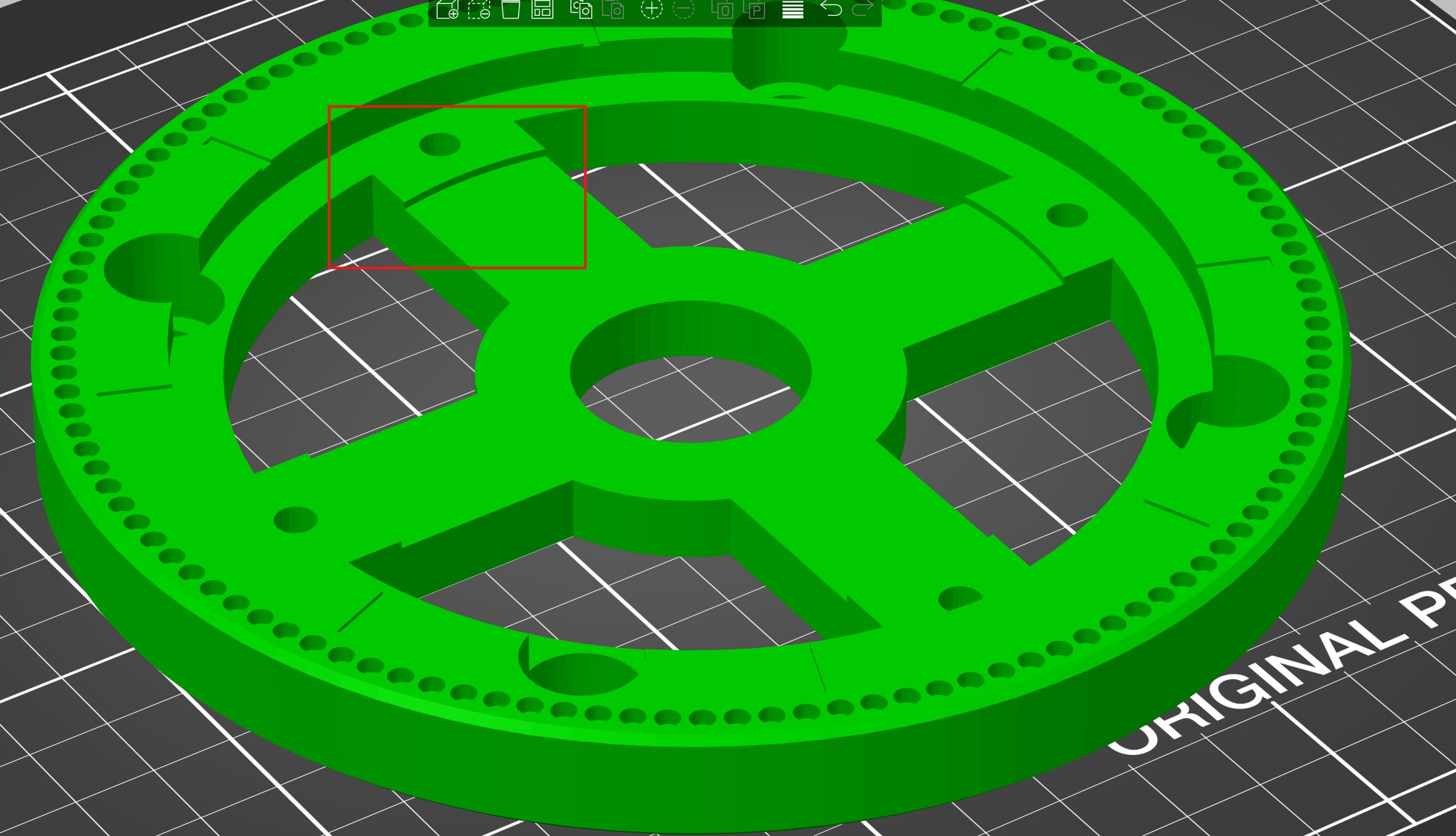 Index plate fixed for Ball vise by Lukano4096 | Download free STL model ...