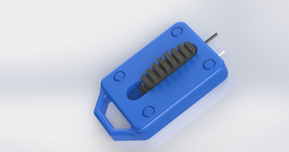 Apple Sim Tool Key Chain Carrier by MiratusMachina | Download free STL ...