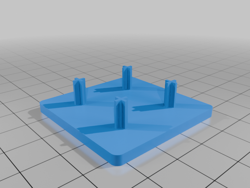 4040 V slot cap with button by RobusTetus | Download free STL model ...