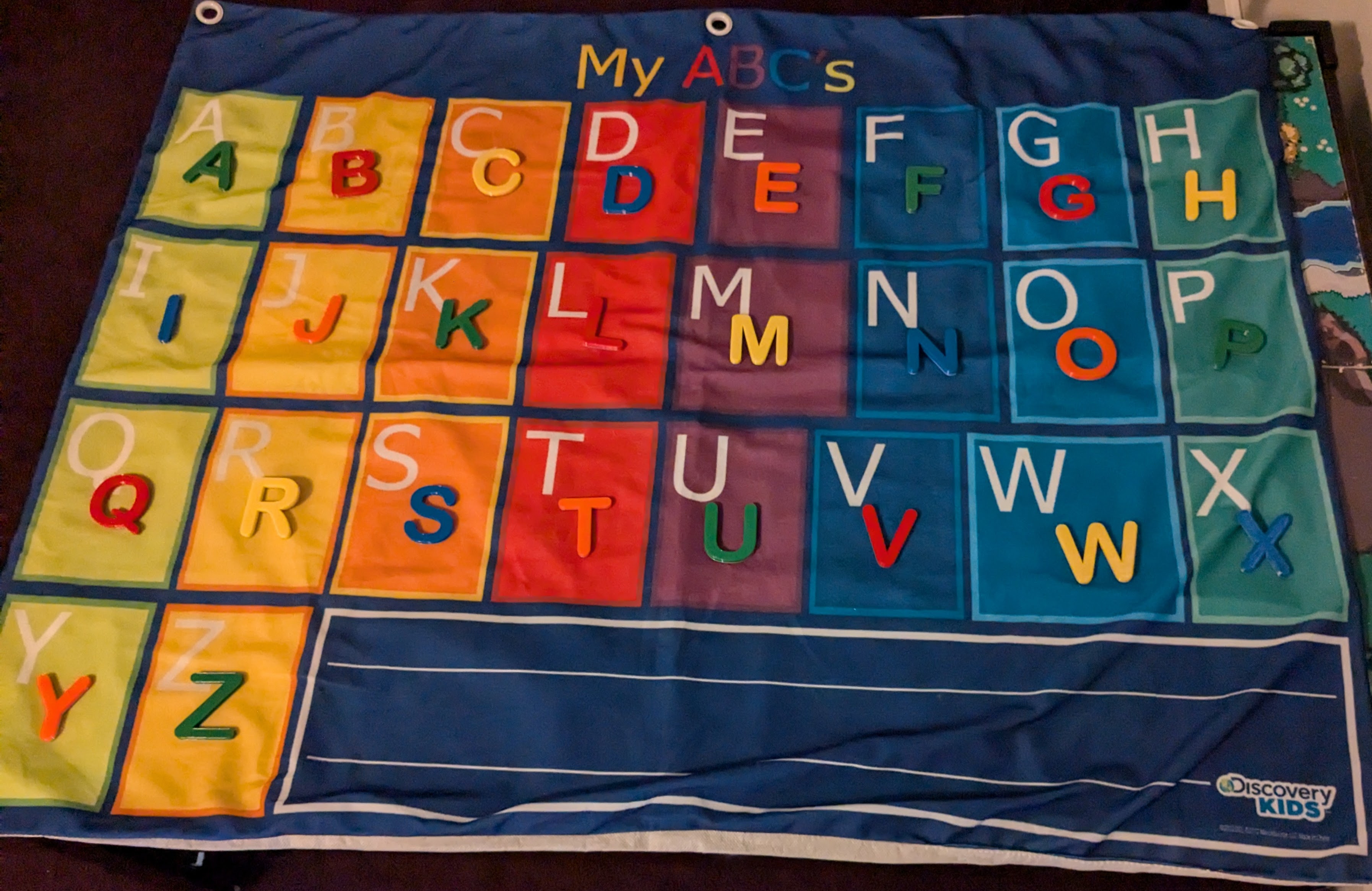 Five Color US alphabet for preschool and toddlers by Dan Rogers ...