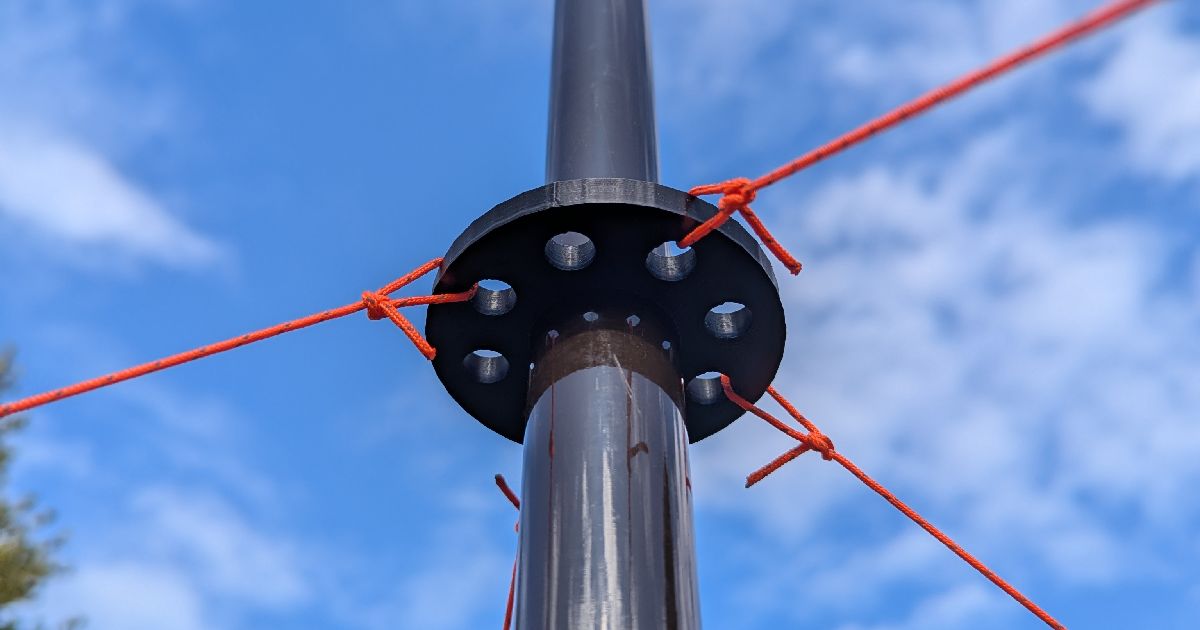 Sota Beam Tactical Mini Guying Ring by MM7VXJ | Download free STL model ...