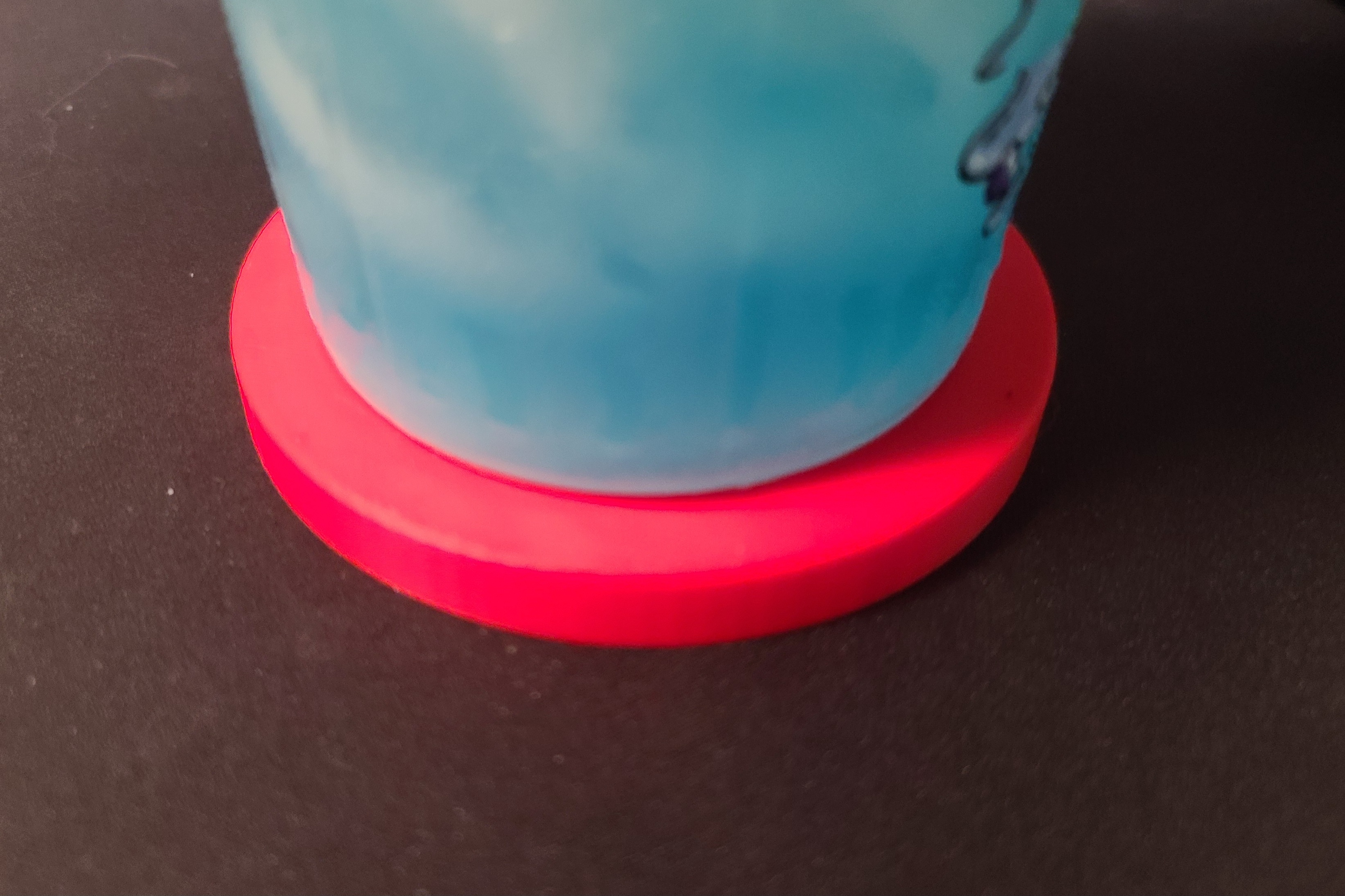 Car To Desk Coaster Adapter by Kingofaces2 | Download free STL model ...