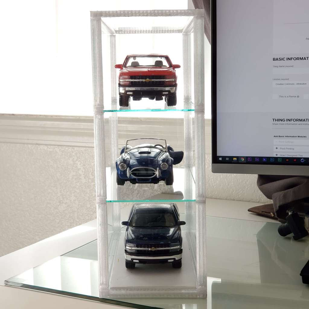 Glass Display Case by youngjc | Download free STL model | Printables.com