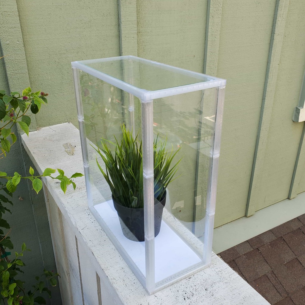 Glass Display Case by youngjc | Download free STL model | Printables.com