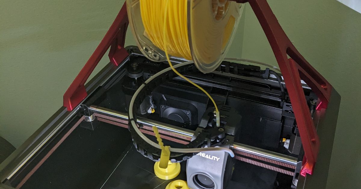 Creality K1 Top Spool Holder for TPU Printing by Micro Center ...