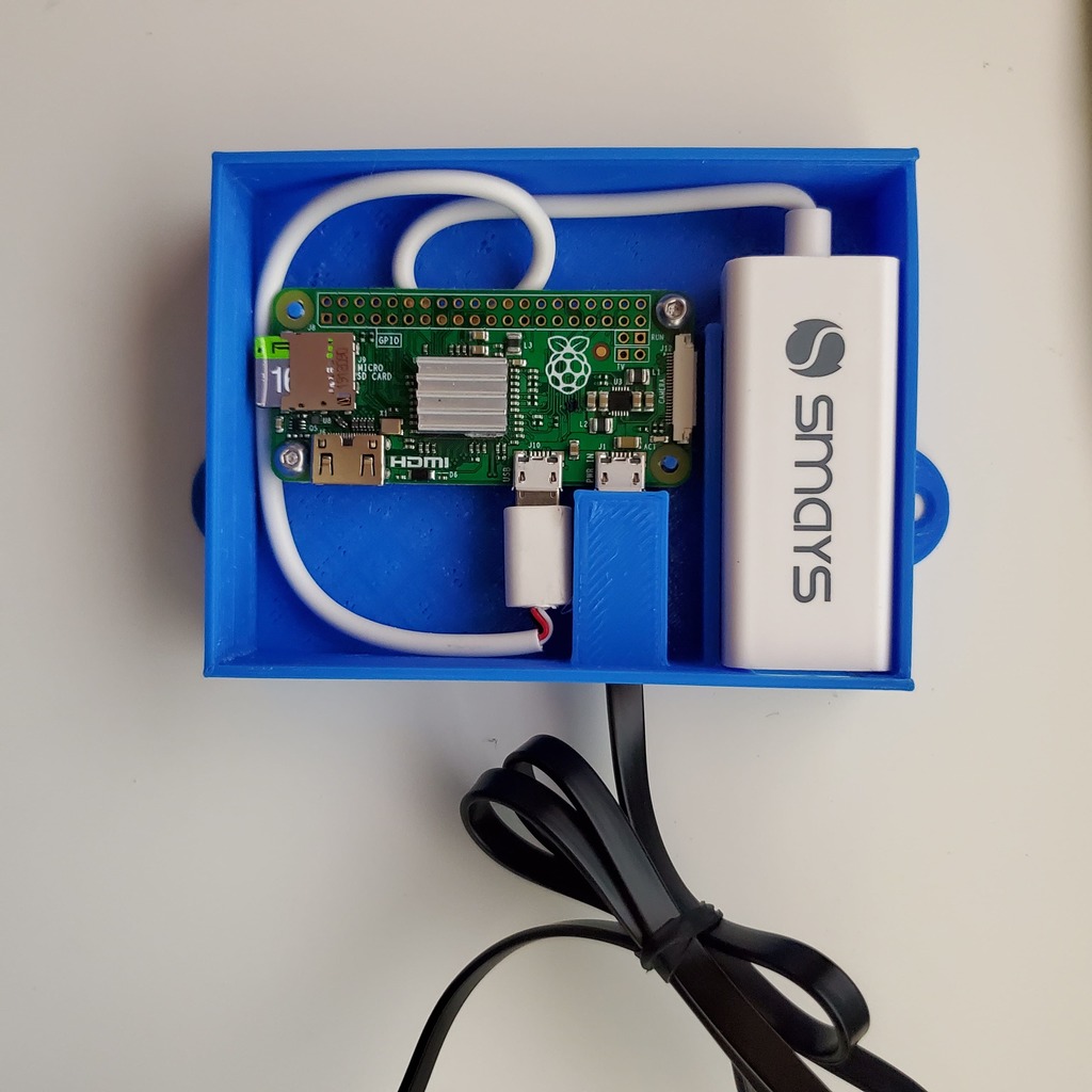 Simple Raspberry Pi Zero case (Ethernet Adapter) by youngjc | Download ...