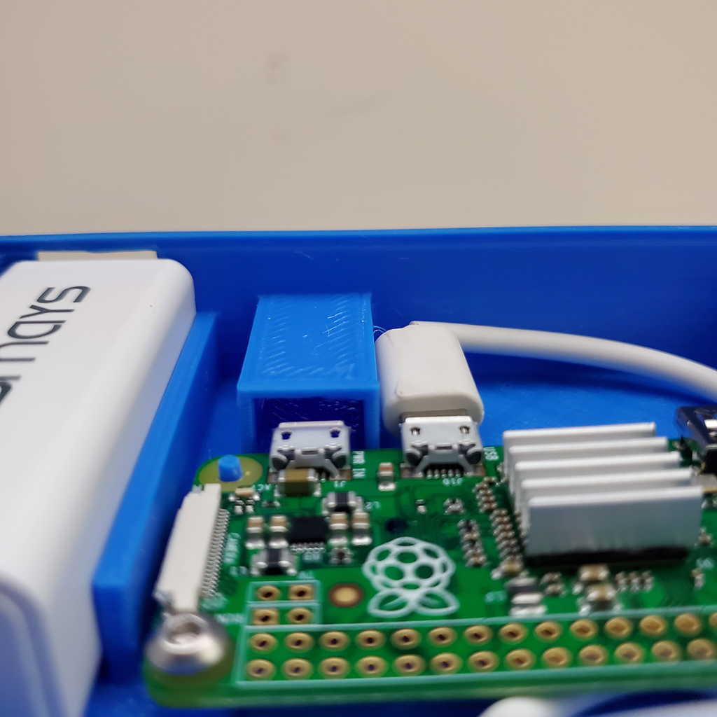 Simple Raspberry Pi Zero case (Ethernet Adapter) by youngjc | Download ...