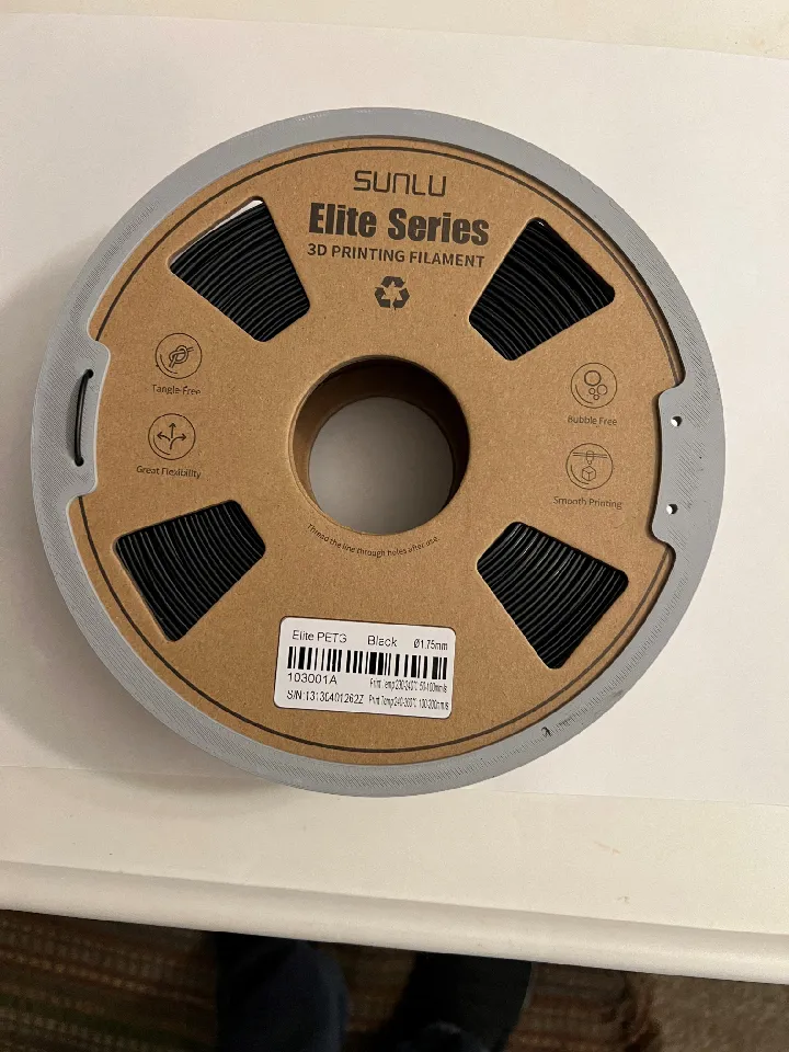 Cardboard Spool Ring for Sunlu Elite Filament by Ajordan | Download ...