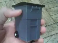 mini trash bin by pipesman7 | Download free STL model | Printables.com