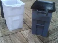 mini trash bin by pipesman7 | Download free STL model | Printables.com