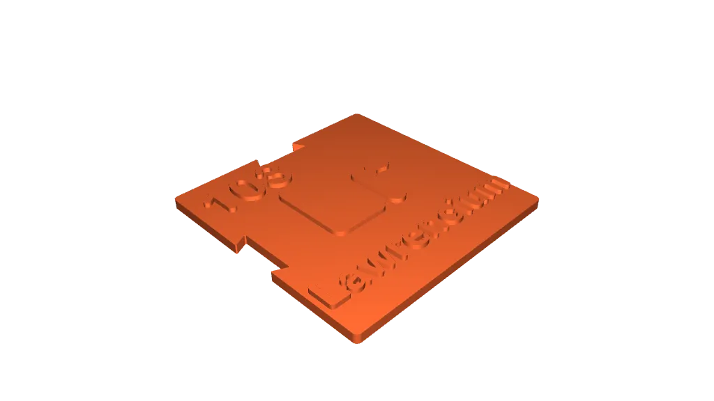 Periodic Table - Fixed Elements by Space_Gal | Download free STL model ...