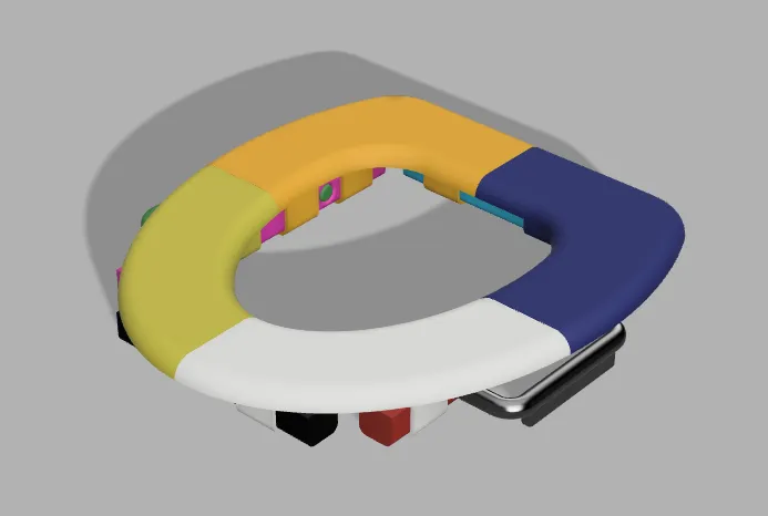 Inodoro Portátil by Nicolás Saravia Vivas | Download free STL model ...