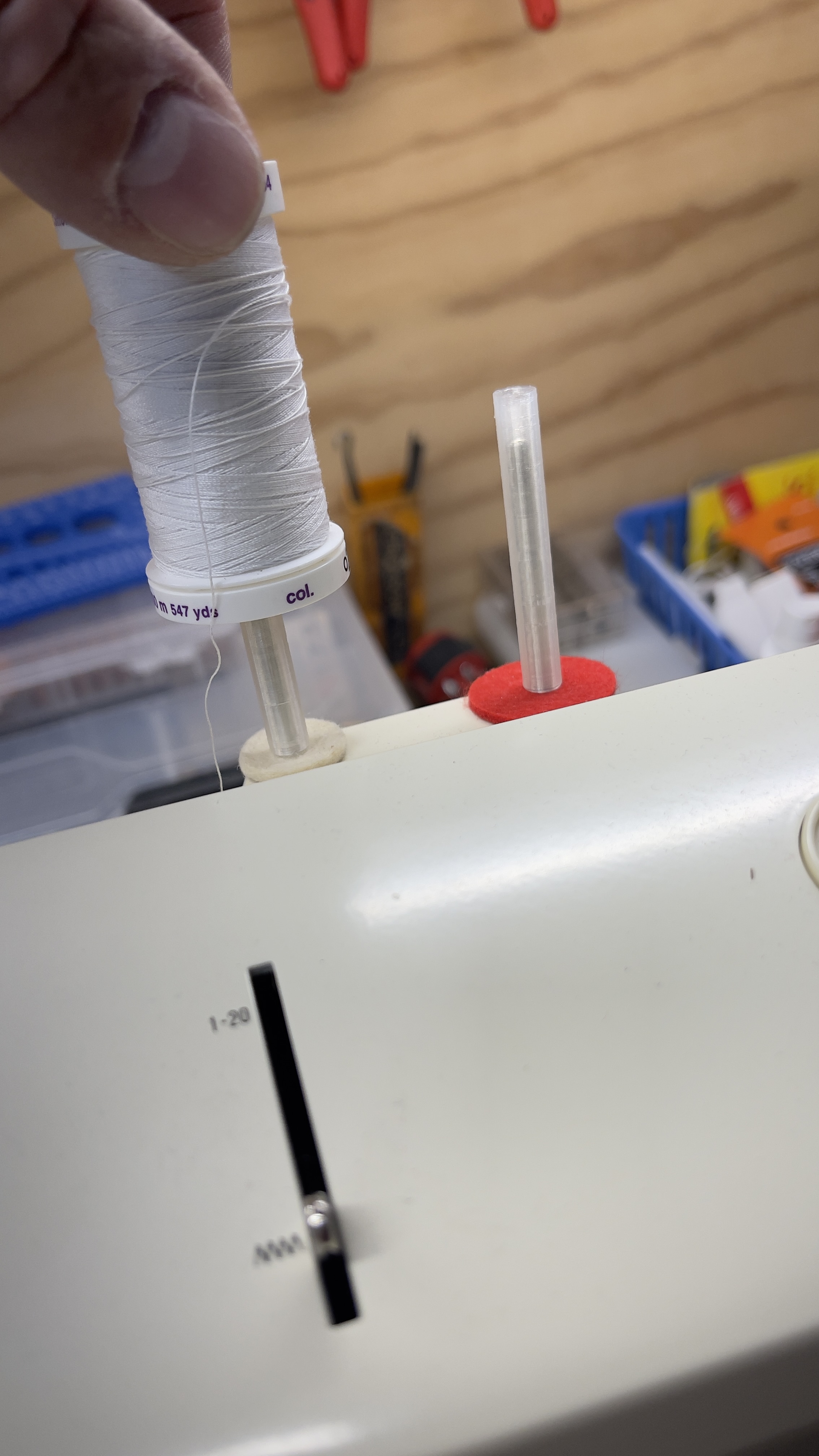 Vintage Bernina Spool Pin Adaptor. by John L. | Download free STL model ...