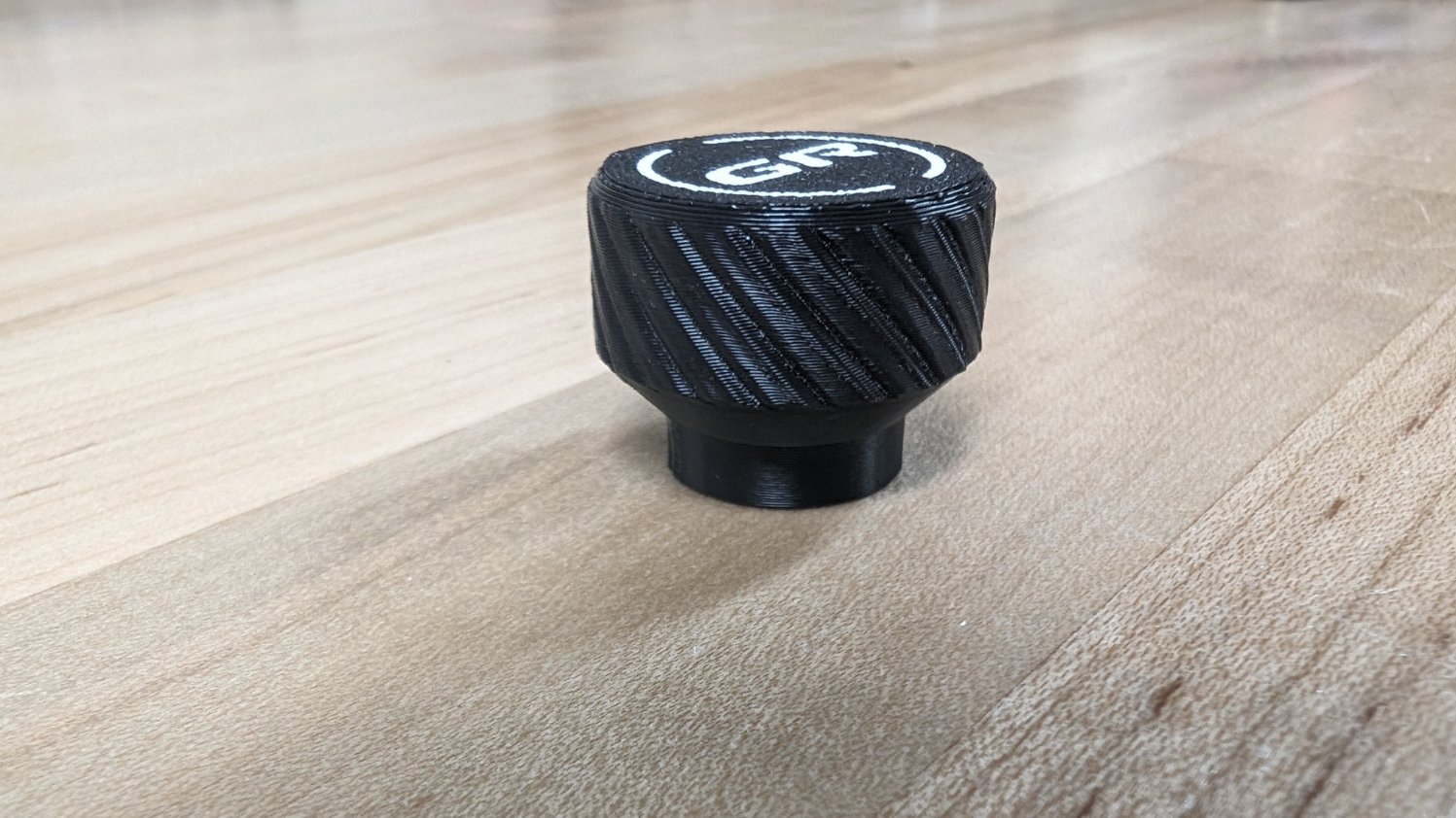 GR Corolla Volume Knob by aballacchi | Download free STL model ...