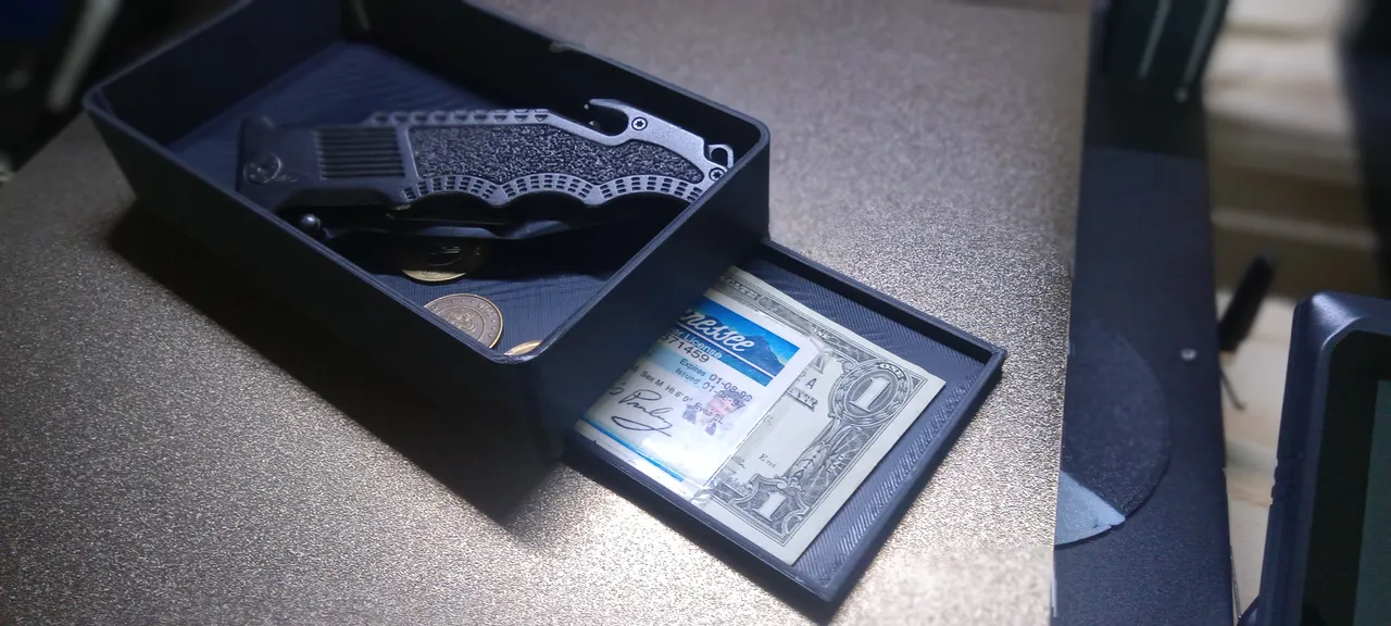 Tray with hidden tray by Unholyorders82 | Download free STL model ...