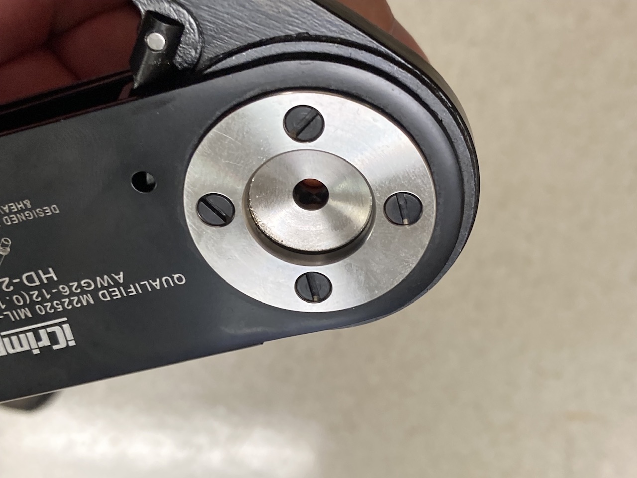 D-Sub or D38999 Locator/Positioner for HD-2612 crimp tool by ...