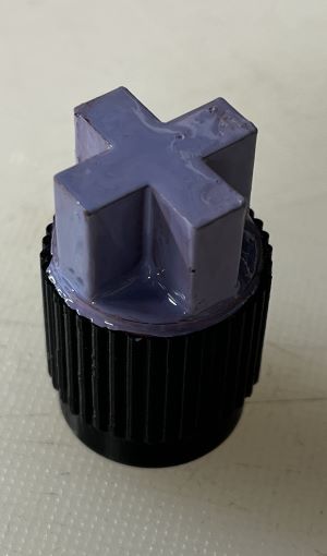 Tactile control knobs for consoles of AN/SPA-25E indicator group by ...