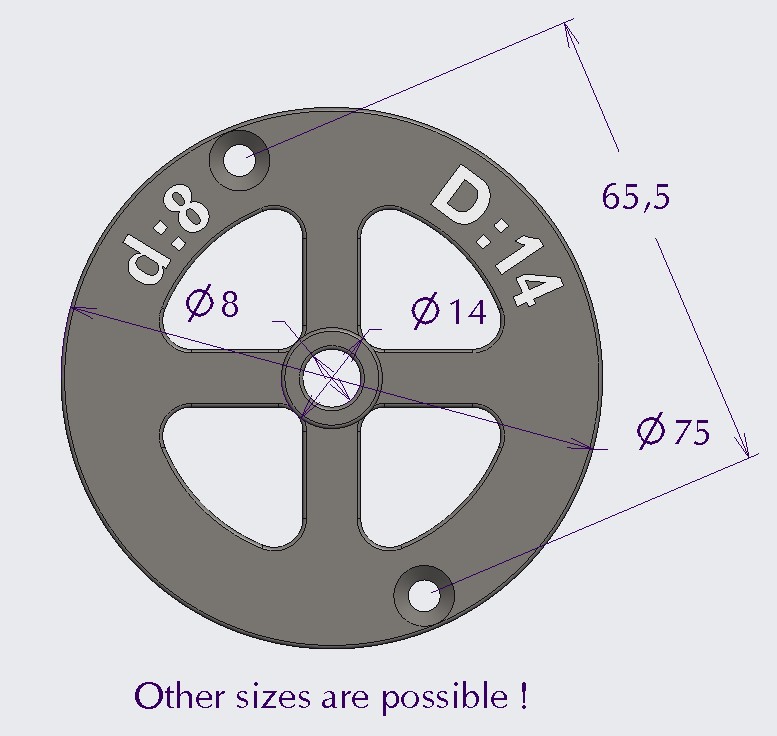 Festool router guide bushing adapter by Arnaud Rastetter | Download ...