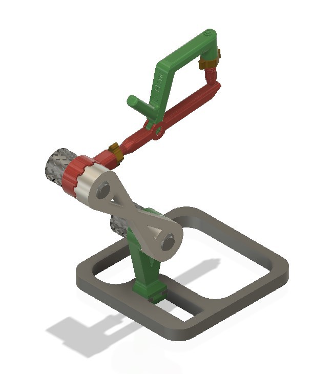 Greifarm Halter 3. Hand II by rolf_prusa_printer | Download free STL ...