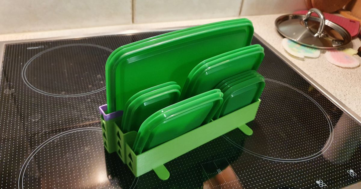 IKEA Pruta (17 pcs) lid stand by oXiVanisher | Download free STL model | Printables.com