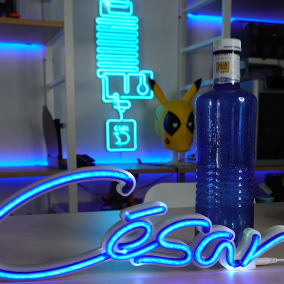 Neon Logo Control 3D by Control 3D | Download free STL model ...