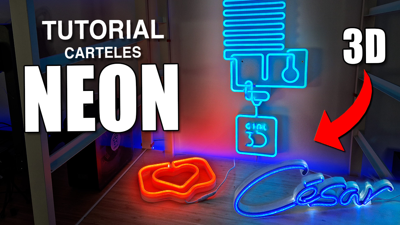 Neon Logo Control 3D by Control 3D | Download free STL model ...