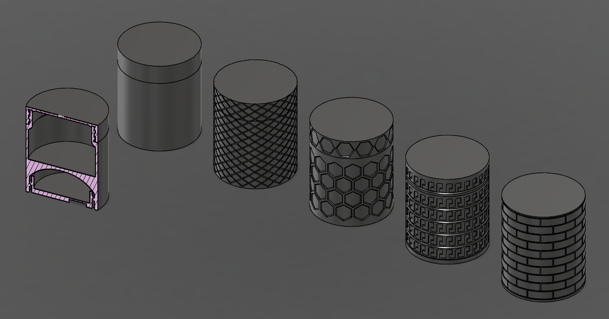 Jar with false bottom (no supports required) by Michal | Download free ...
