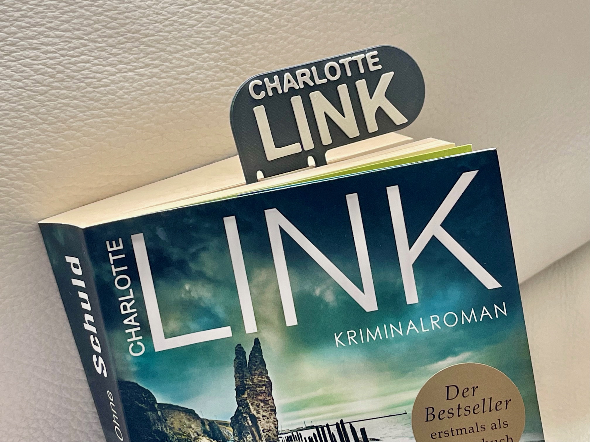 "Charlotte Link" Bookmark by vmLOGIC | Download free STL model ...