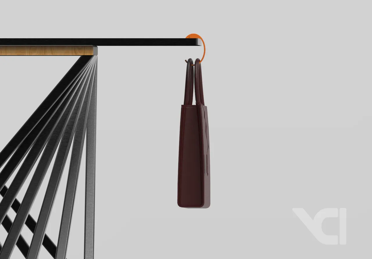 Bag Table Hook by VC Design | Download free STL model | Printables.com