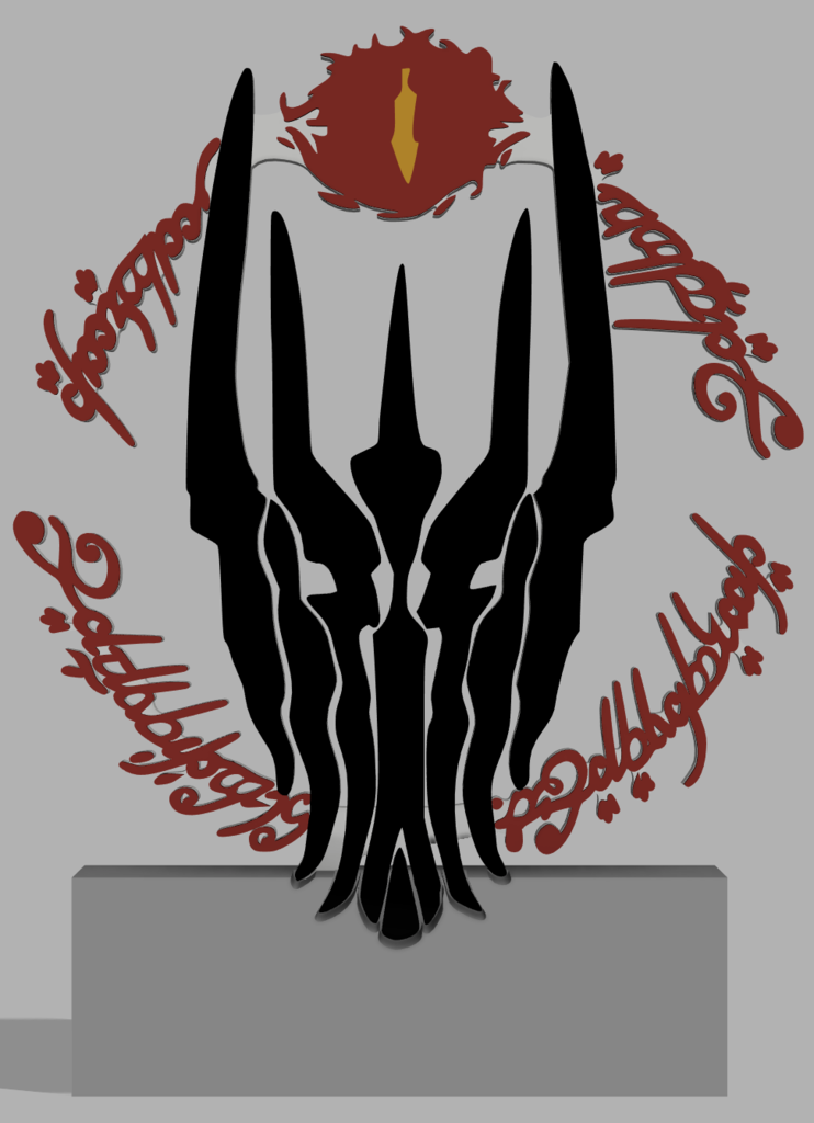Sauron stand by Xela3DPrinting | Download free STL model | Printables.com