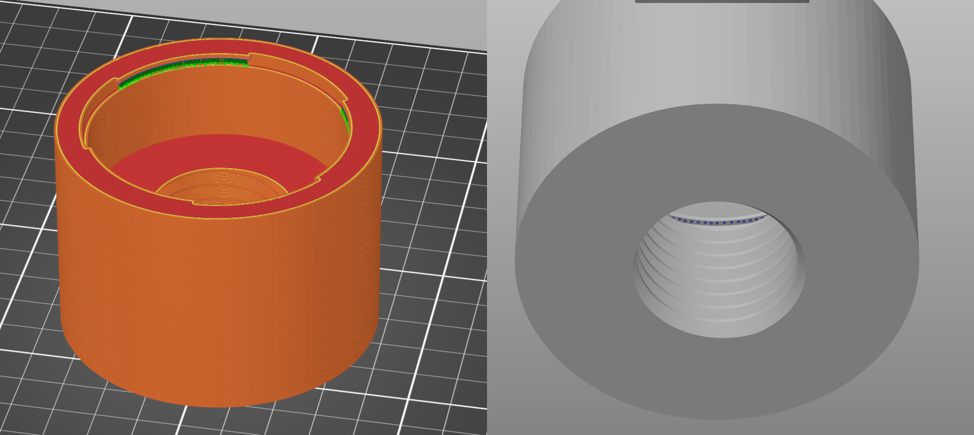 Easy Print PVS-14 to Canon EOS 58mm Adapter by Cyclone-6 | Printables Store