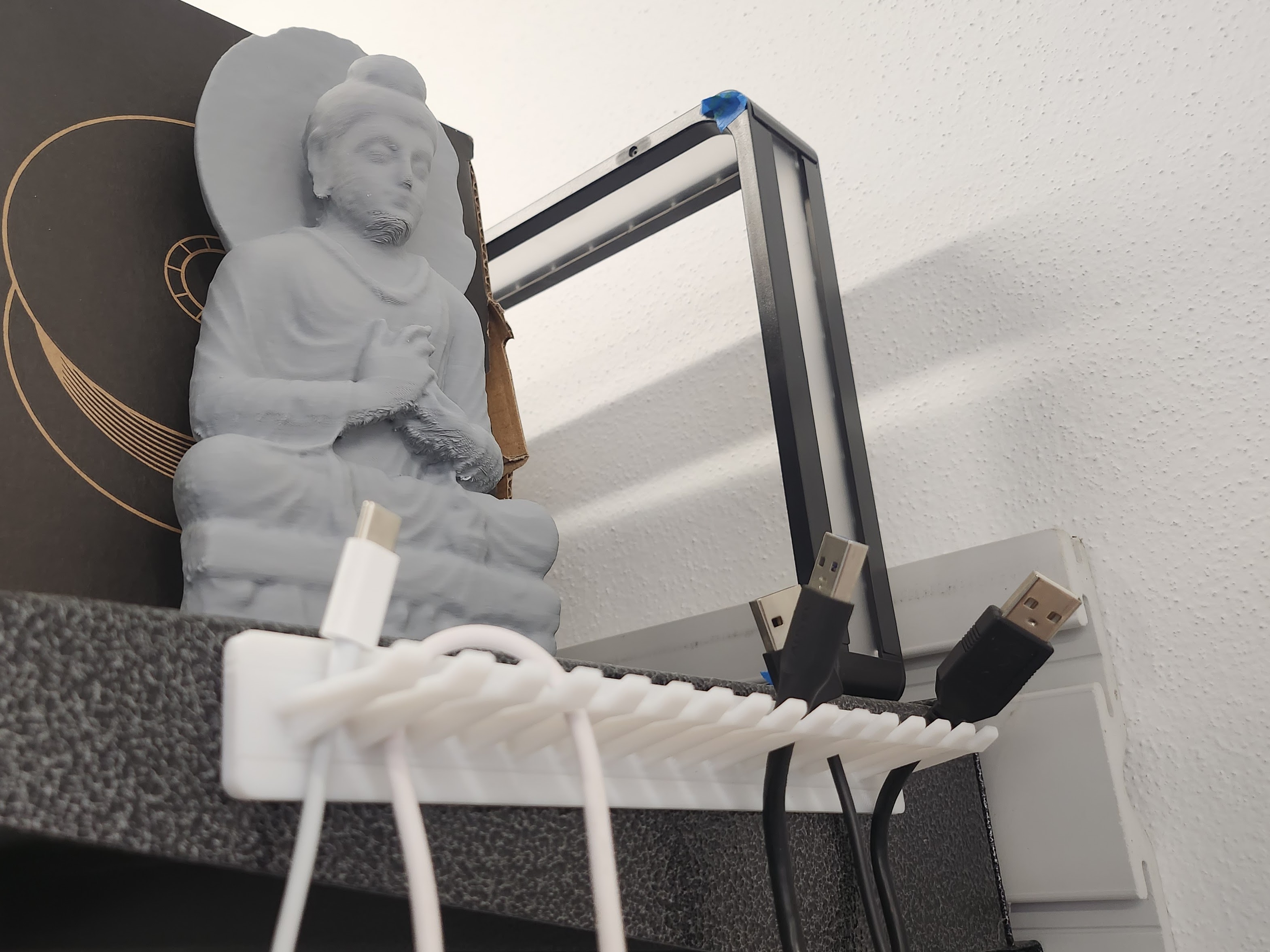 Magnetic mount test lead & USB cable hanger by DP design | Download ...