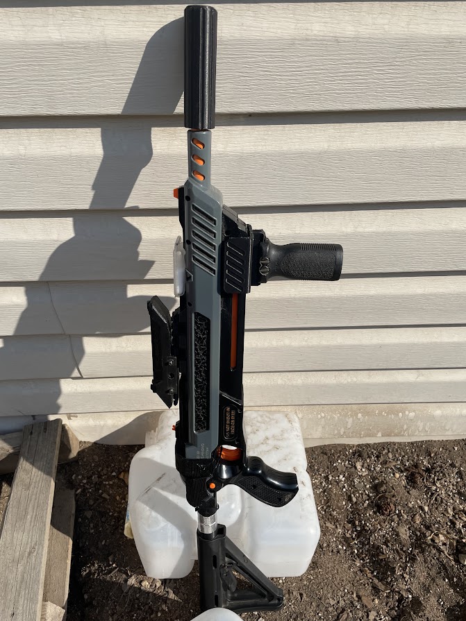 Railed Pump Grip for Bug-a-Salt Gun by Midyew 59 | Download free STL ...