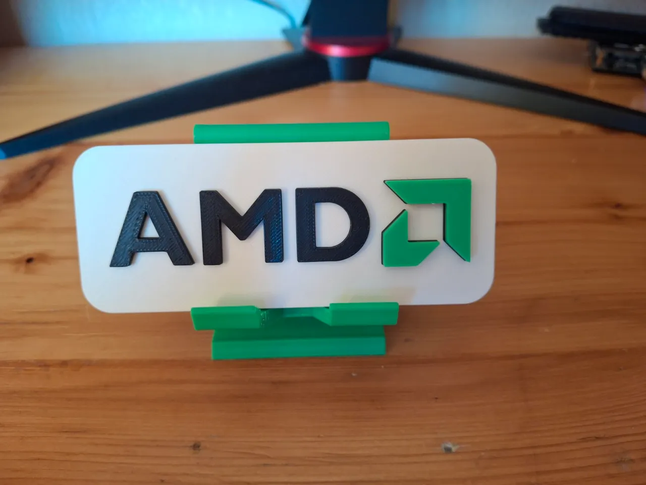 AMD logo single extruder by LukasZu3D | Download free STL model ...
