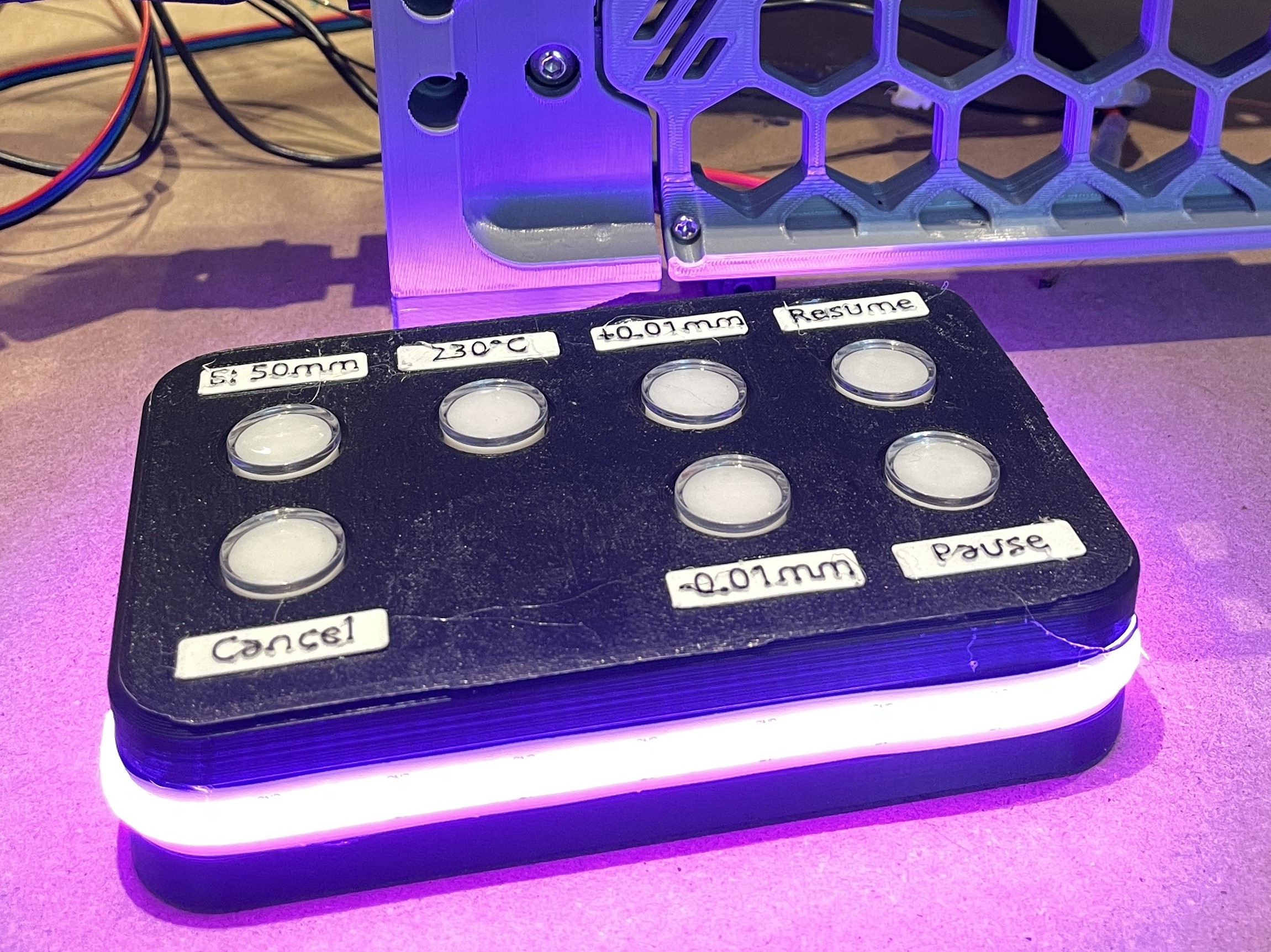 Printer Macro Pad by Tiny Boat | Download free STL model | Printables.com