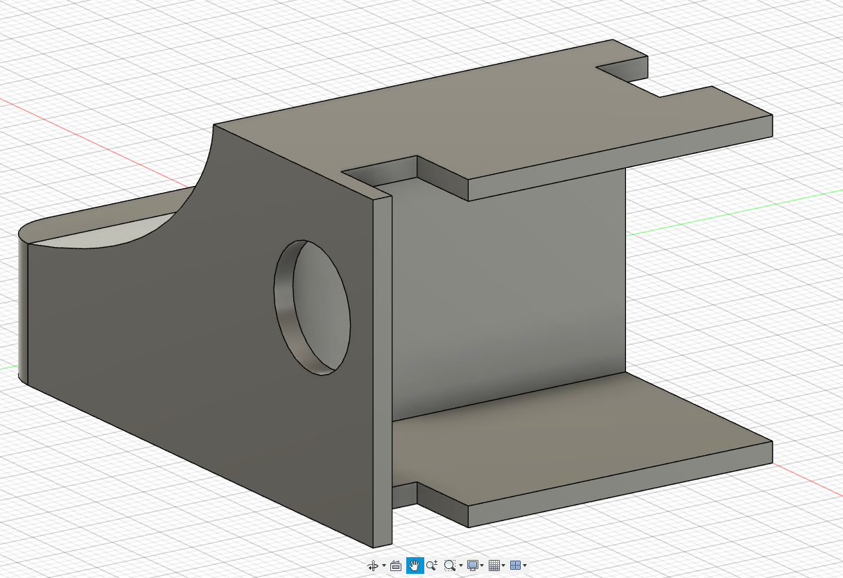 Nebula Camera Mount in X Axis for Ender 3 V3 SE-KE by Alex Martinez ...