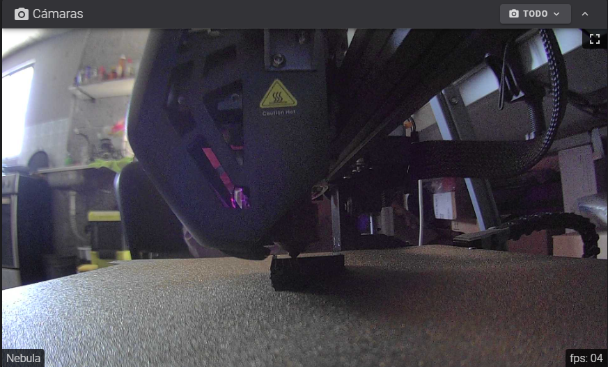 Nebula Camera Mount in X Axis for Ender 3 V3 SE-KE by Alex Martinez ...