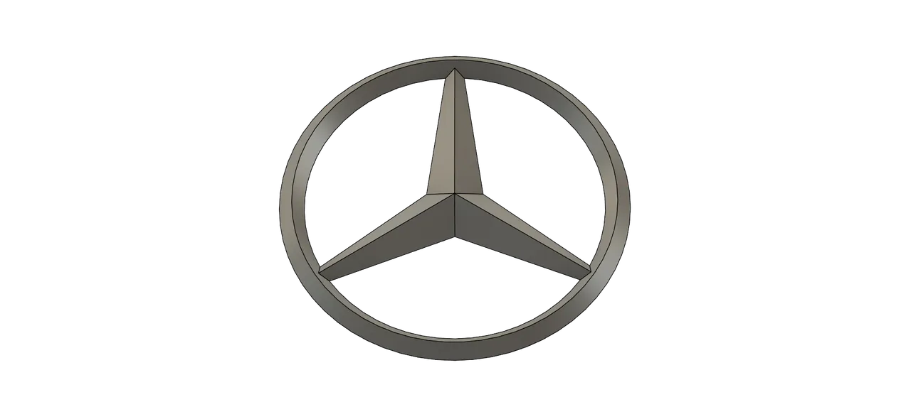 Mercedes Logo by Lysandrek | Download free STL model | Printables.com
