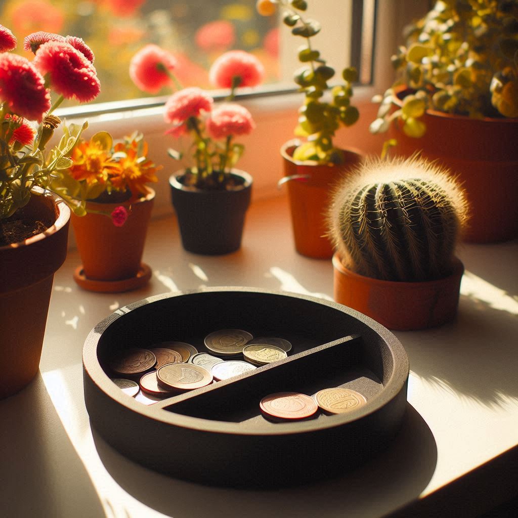 Modern Round Coin Tray, Coincatcher by Deltaprints | Download free STL ...