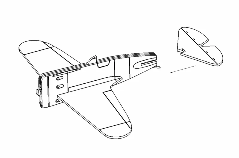 Airplane kit card – Polikarpov I-16 “Mosca” by 3DJG | Download free STL ...