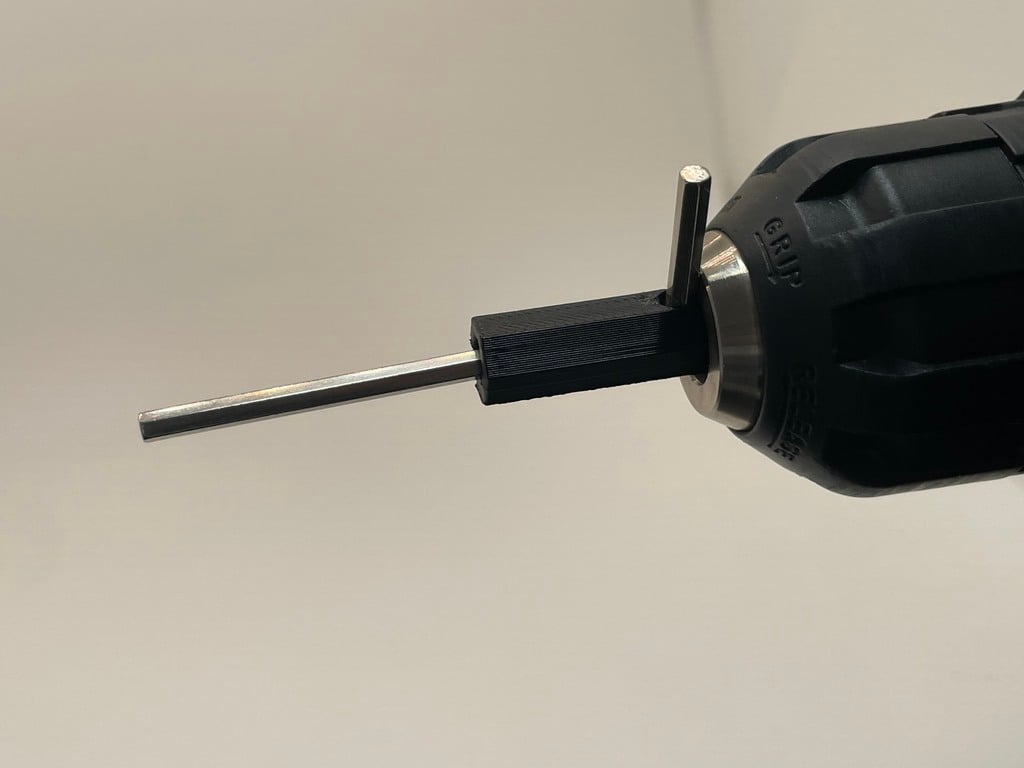 Hex tool (Allen wrench) Drill Adapter by RyGuy Design | Download free ...